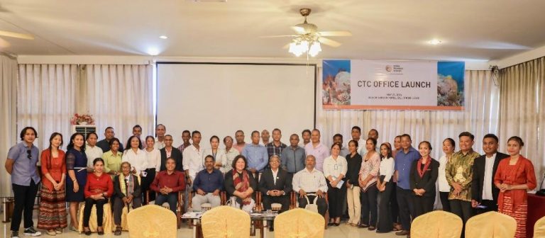 CTC Marks Milestone with New Office in Timor-Leste – Coral Triangle Center